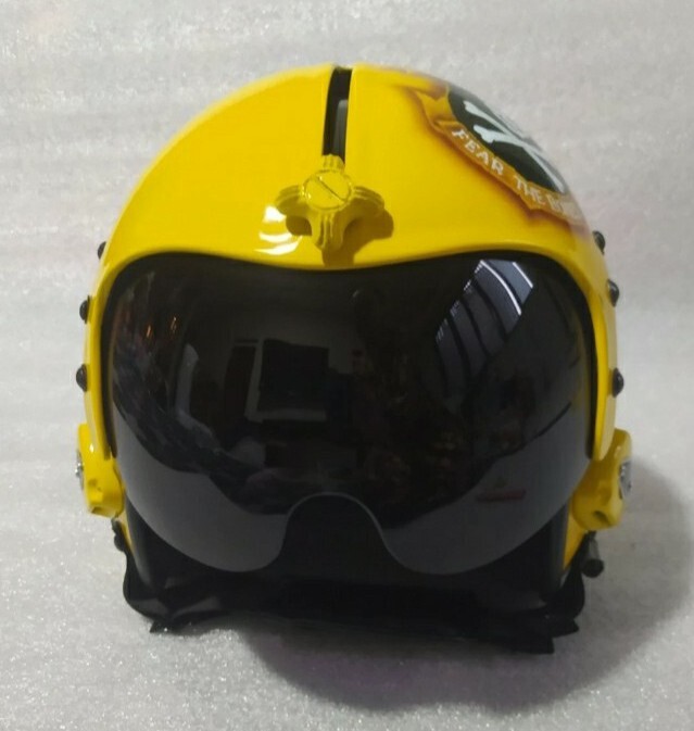HGU-33 JOLLY ROGER CUSTOM ,NAVAL AVIATOR PILOT FIGHTER HELMET | eBay