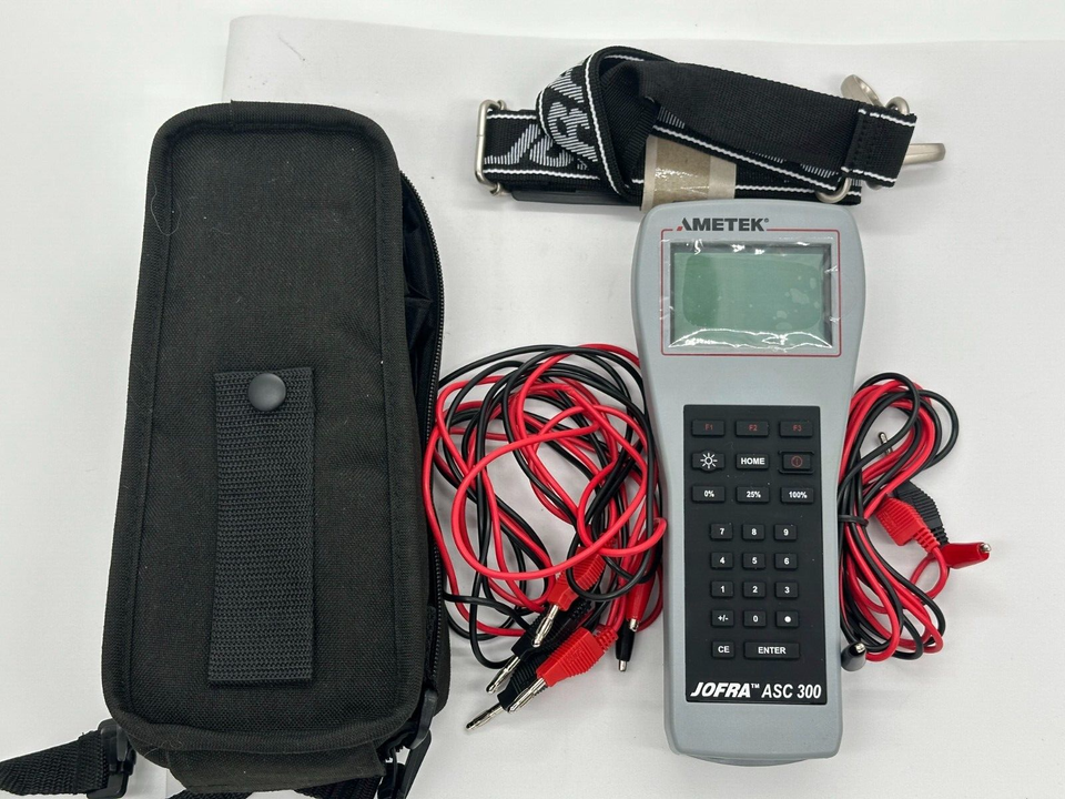 AMETEK JOFRA ASC300G Advanced Multi-Signal Process Calibrator UPS/FedEx ...
