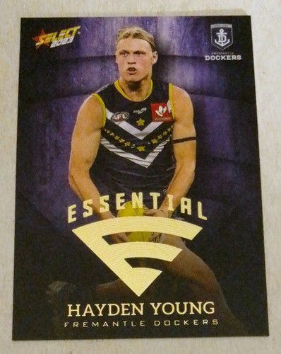 2023 Select Afl Footy Stars Essential Hayden Young Fremantle Dockers ...