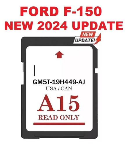 Ford F-150 2024 GPS UPDATE A15 Sync2 SD Card Navigation 2024 US/CAN MAP ...