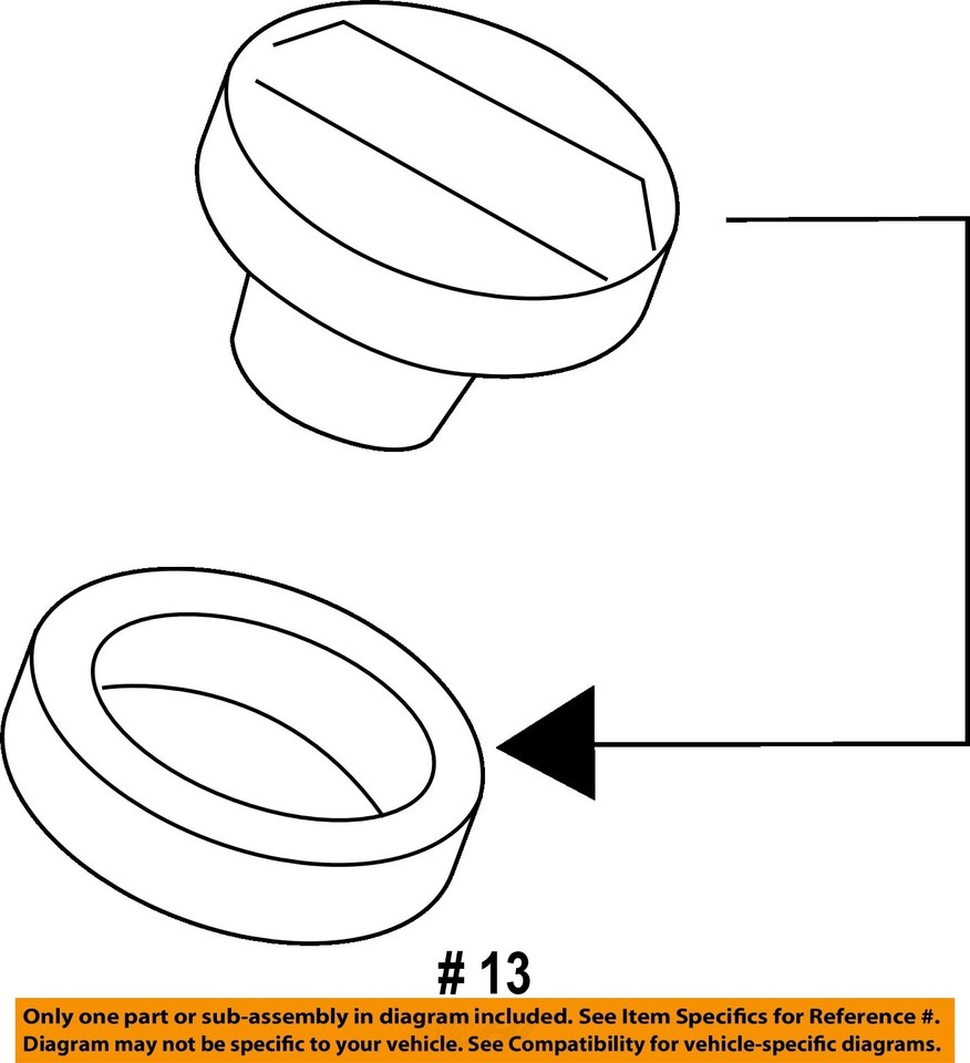 GM OEM Fuel Tank Filler-Gas Cap 23361898 | eBay