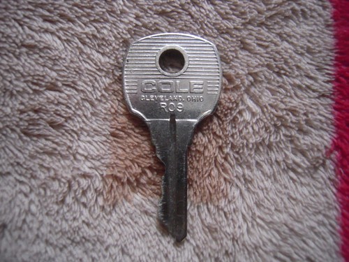 VTG COLE NATIONAL SILVER ANODIZED FINISH MINI LUGGAGE PADLOCK #R09 ...
