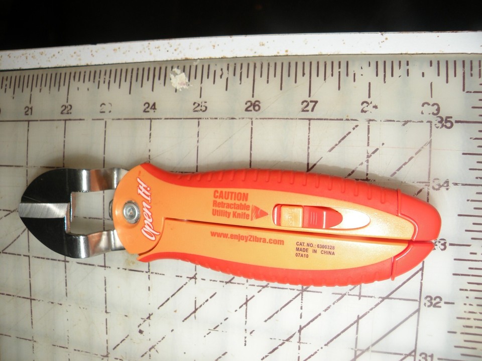 Zibra Open-It All-in-one Tool Heavy Duty Scissors, Box Cutter ...