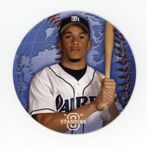 2003 Upper Deck Standing O #S-110 Bernie Castro card. Die-cut parallel ...