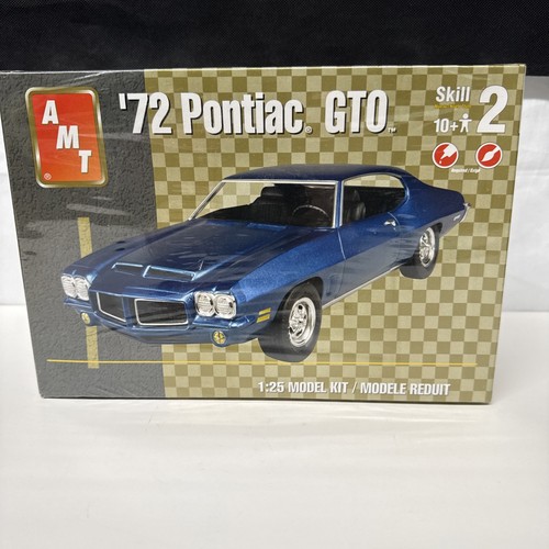 AMT 1972 Pontiac GTO Model Kit #38513 1/25 NIB Factory Sealed 2006 | eBay