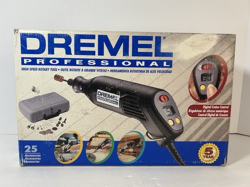 Dremel Professional 398 High Speed Rotary Tool w/ 25 Accessories - NEW ...