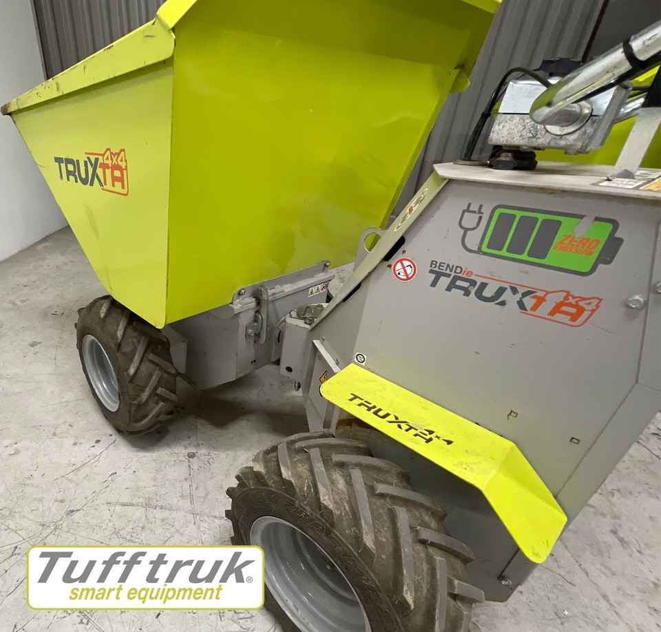 Truxta Tufftruk EB500 Battery Mini dumper - 500Kg capacity 4 x 4 Drive ...