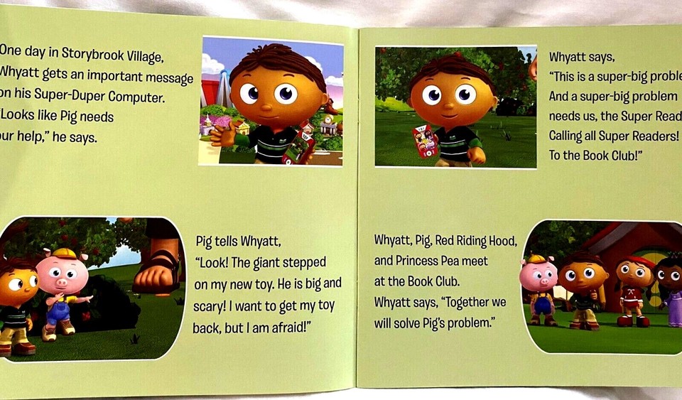 Super Why PBS Kids Watch & Play Children's Paperback Books YOUR CHOICE ...