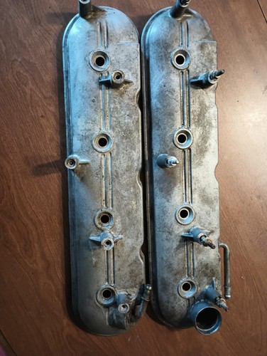 Pair Engine Valve Covers 5.3L LS4 12580325 12590006 CHEVY IMPALA 06 07 ...