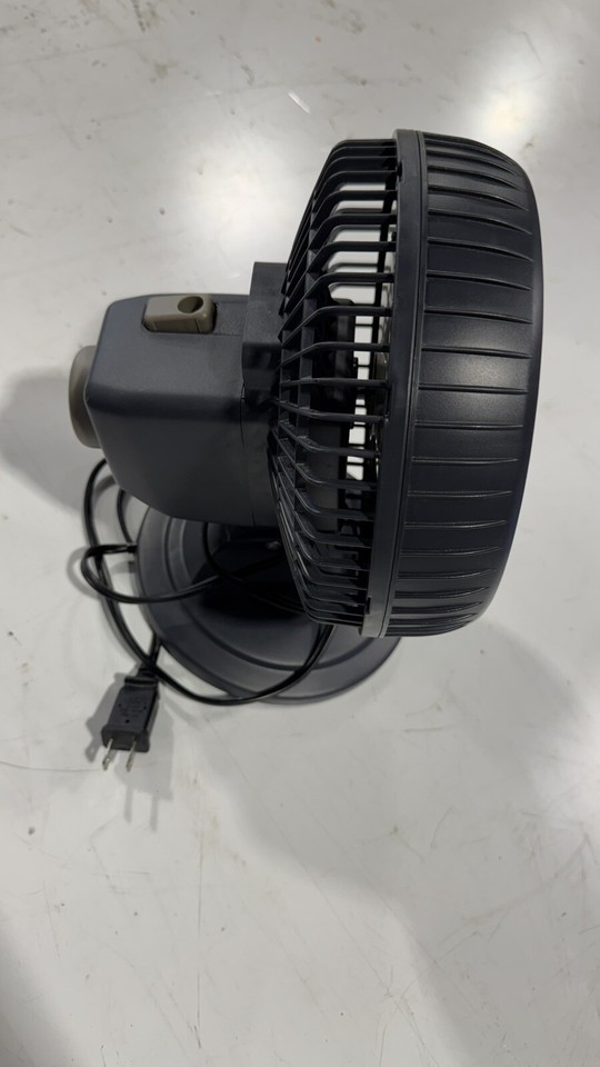 Black Holmes 9-Inch Fan Blizzard Oscillating Table Fan Black HAOF87 ...