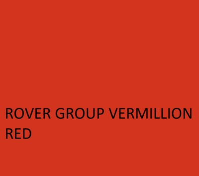 ROVER GROUP VERMILLION RED Machinery Equipment Enamel Gloss Paint | eBay UK