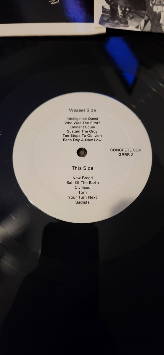 Hardcore Punk Concrete Sox Heresy Lp 1987