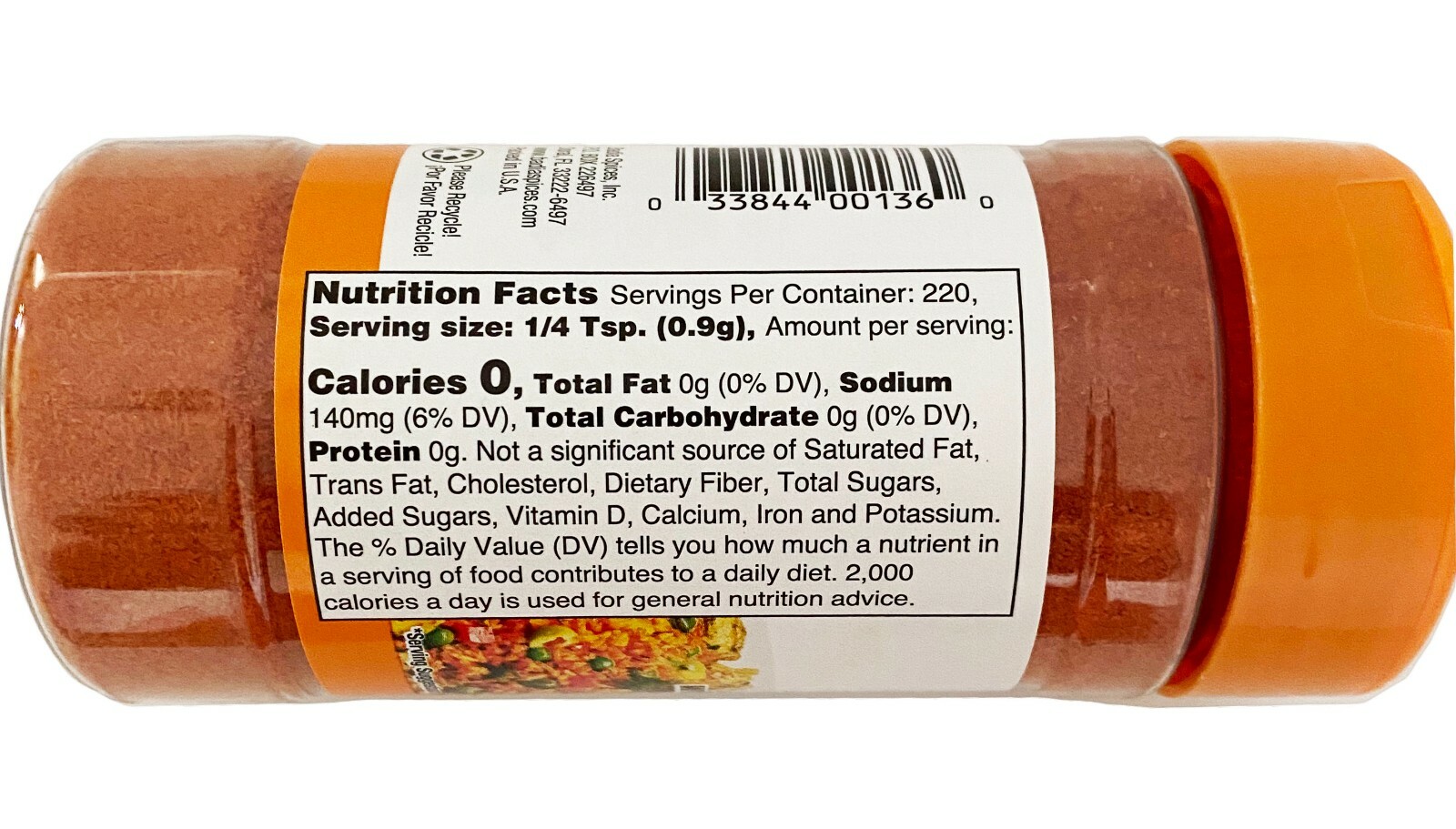 7 oz Badia Sazon Coriander & Annatto/Culantro y Achiote/Rice/Poultry ...