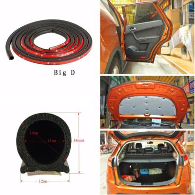 4m D-shape Car SUV Truck Doors Trunks Seal Strip Weather-strip Seal ...