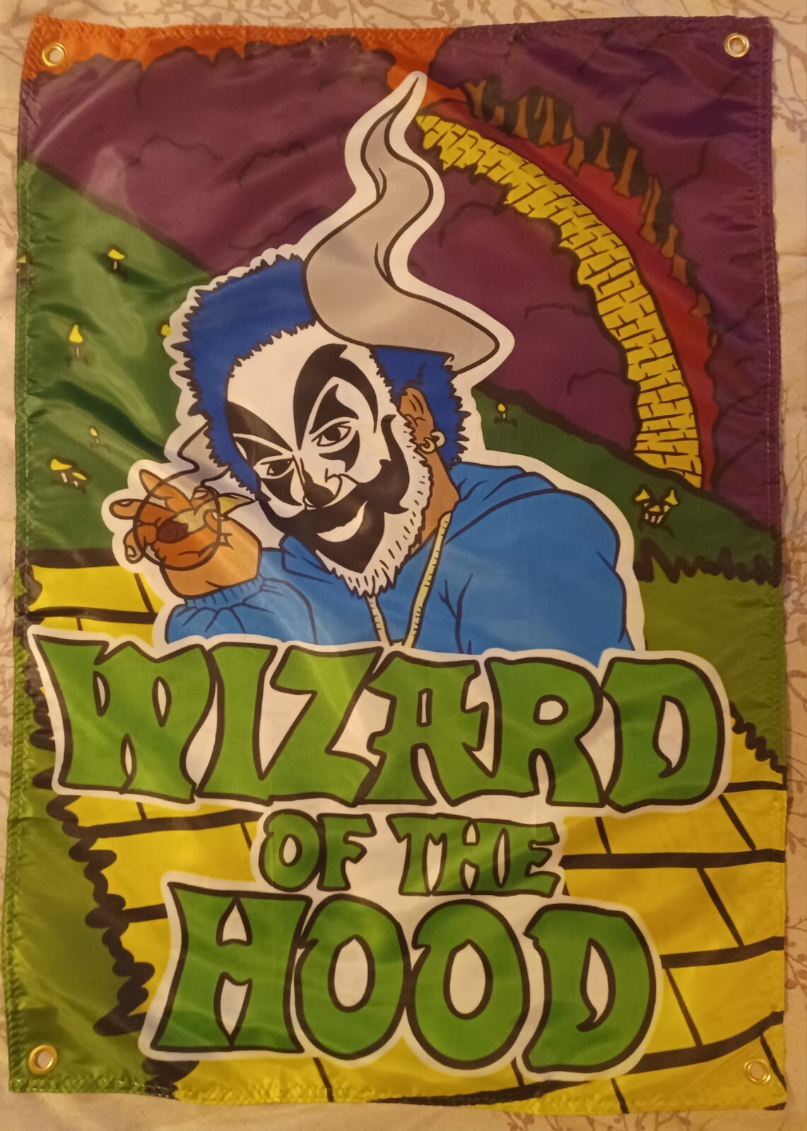 Insane Clown Posse ICP Wizard of The Hood Nylon Banner Poster Concert ...