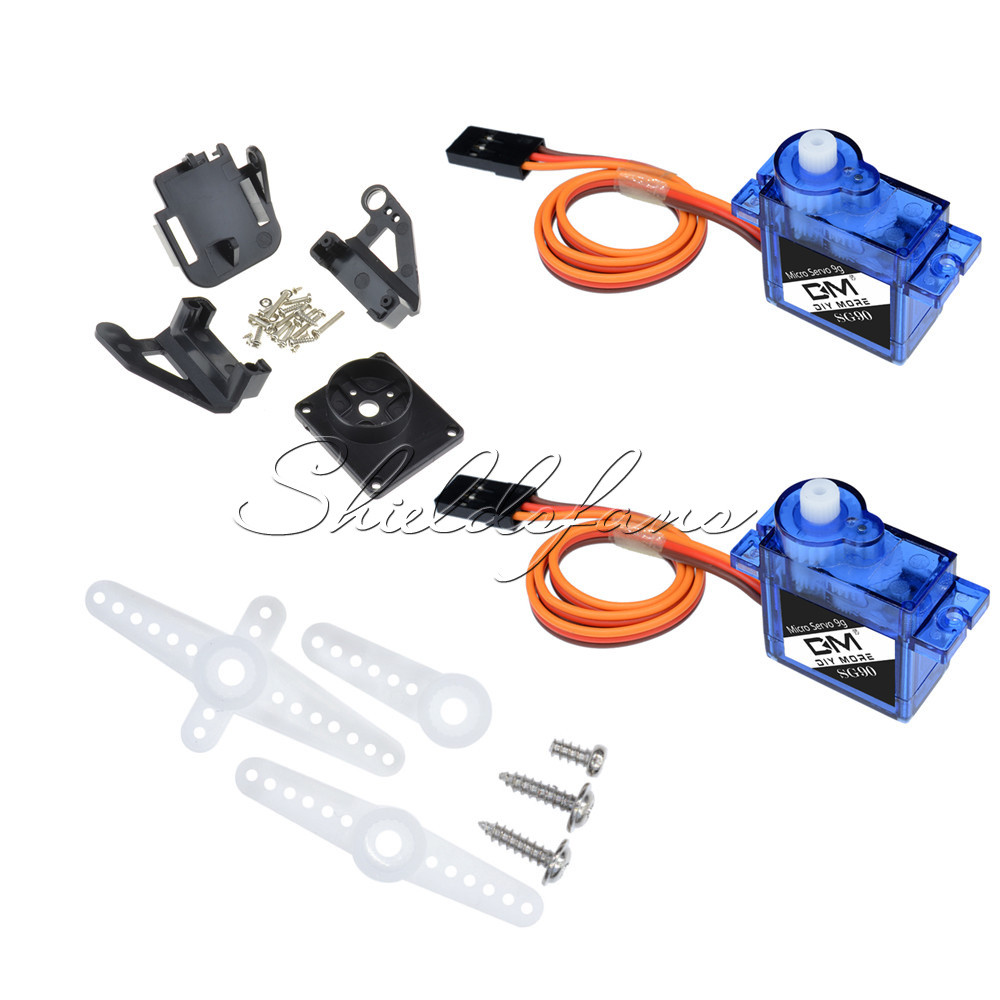 SG90 9G Gear Micro Servo Motor RC Robot Arm Helicopter Airplane Camera ...