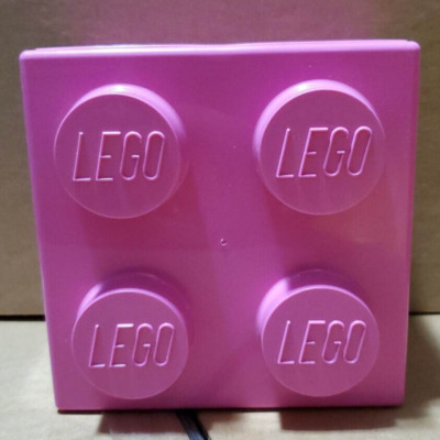 Square Pink Lego Storage Box (5x5x3.5) - Free Shipping | eBay