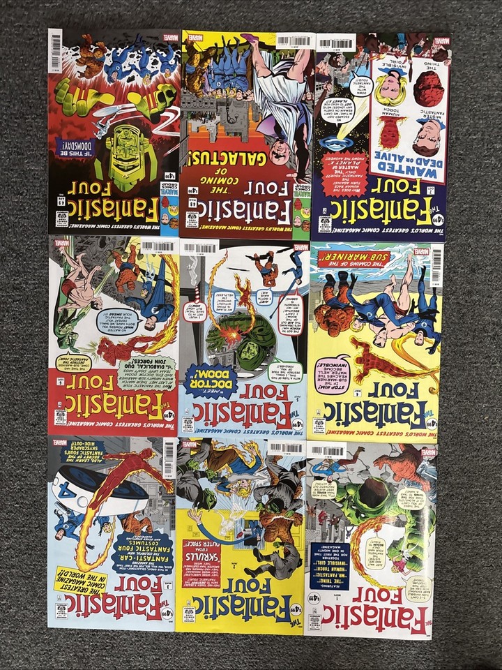 Fantastic Four #1 2 3 4 5 6 7 48 49 Facsimile Editions Set 2025 | eBay