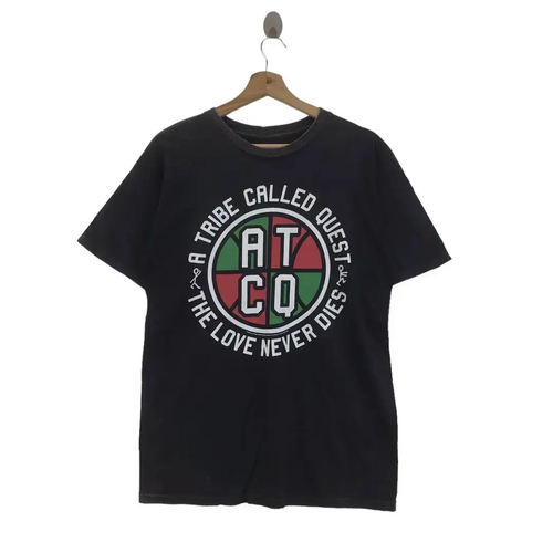 VTG A Tribeeee Called Quest Band Love Never Die Cotton Black T Shirt S ...