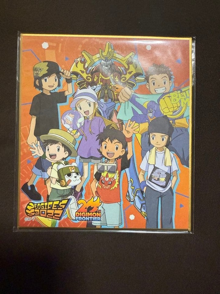 Digimon Digifest 2022 Attendee Benefits Colored Paper Day/Night 2 Piece ...