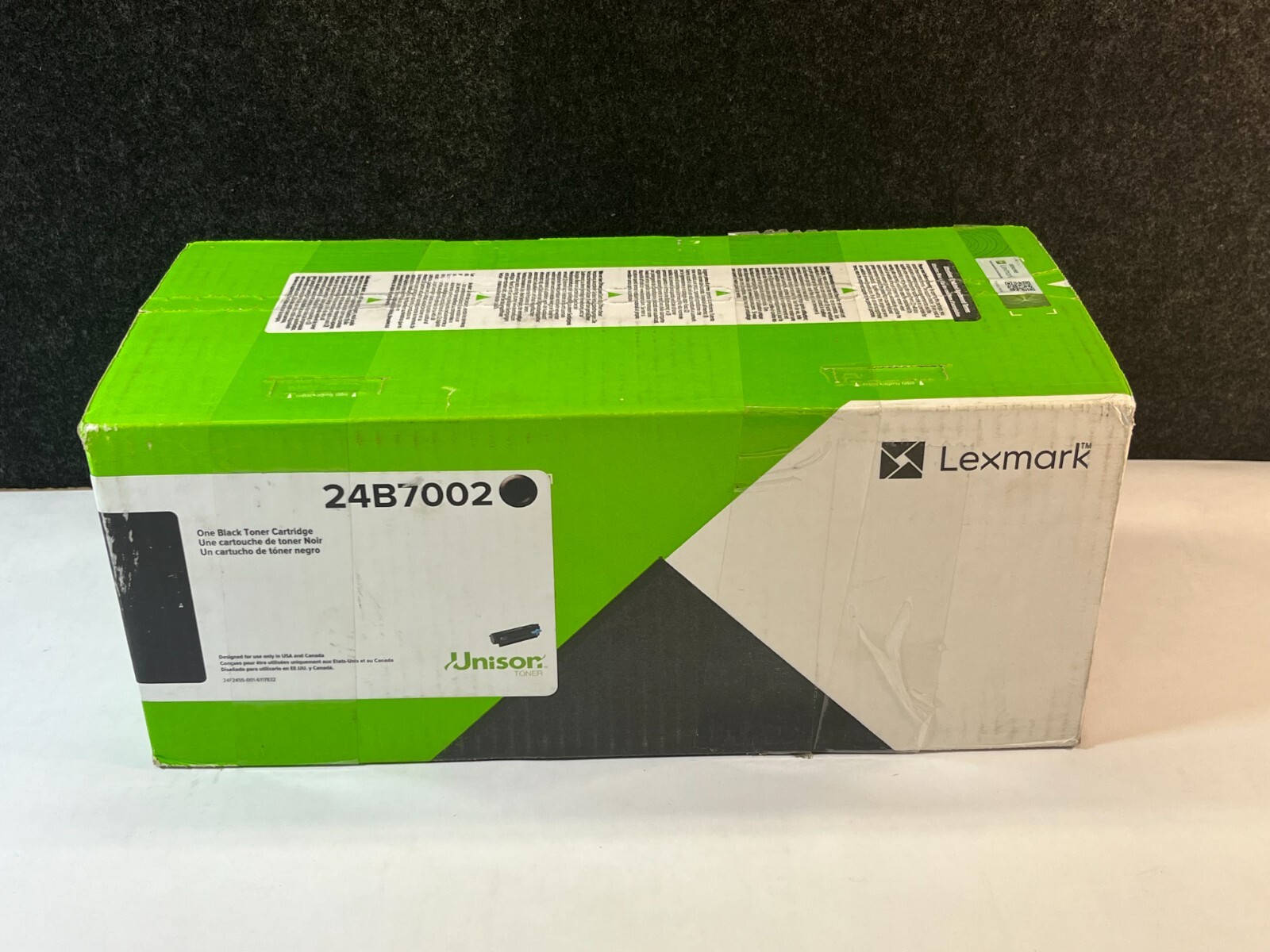 Genuine Lexmark BLACK Toner 24B7002 for MFP XM1342 M1342 for sale ...