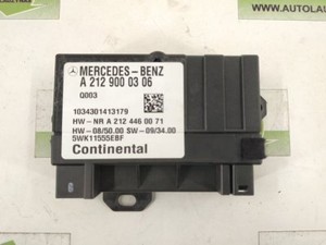 MERCEDES-BENZ E-CLASS T-MODEL S212 FUEL DELIVERY PUMP RELAY A ...