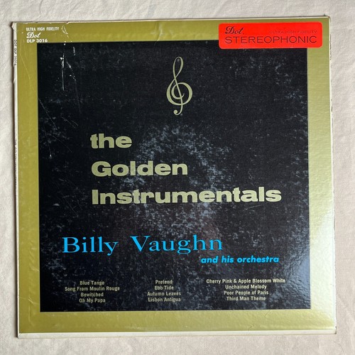 BILLY VAUGHN The Golden Instrumentals 1959 Vinyl LP Dot DLP25016 - VG ...