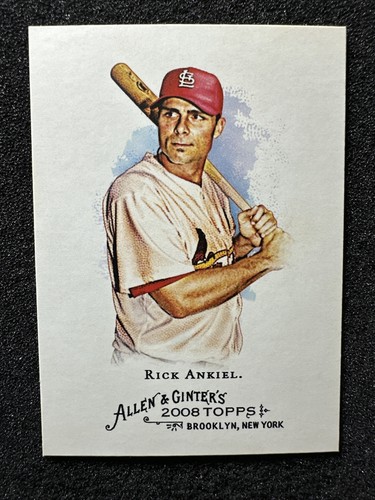 RICK ANKIEL #173 2008 Topps Allen & Ginter's QTY St. Louis Cardinals | eBay