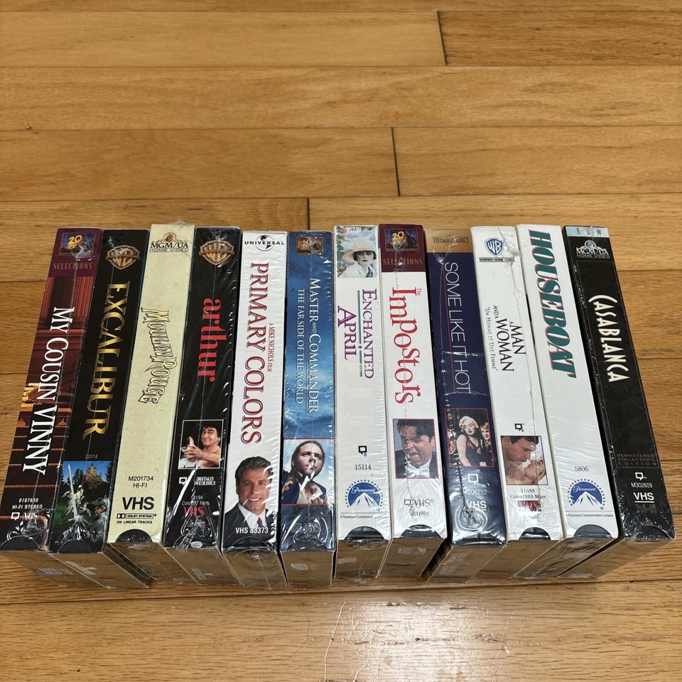 12 new sealed vhs tape movies | eBay