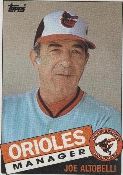 1985 Topps - #574 Joe Altobelli for sale online | eBay