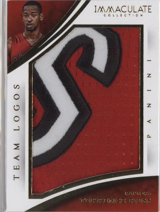 2014-15 Panini Immaculate Collection - Team Logos Terrence Ross #7 /14 ...