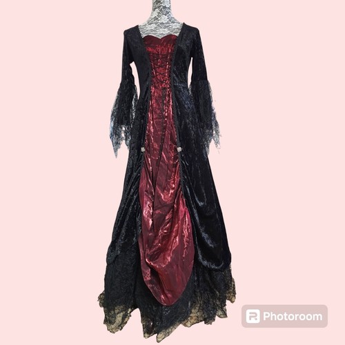 Gothic Vampiress Deluxe Adult Costume, InCharacter Size Large, Vampire ...