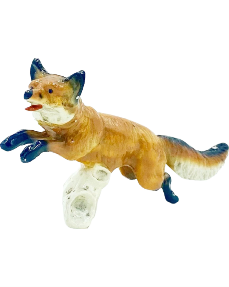 Vintage English Fox Hunt Running Fox Decorative Mascot Car Hood ...
