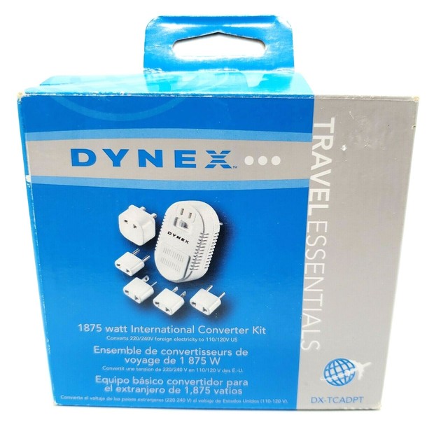 Dynex Dx-tcadpt Travel Essentials 1875w International Power Adapter ...
