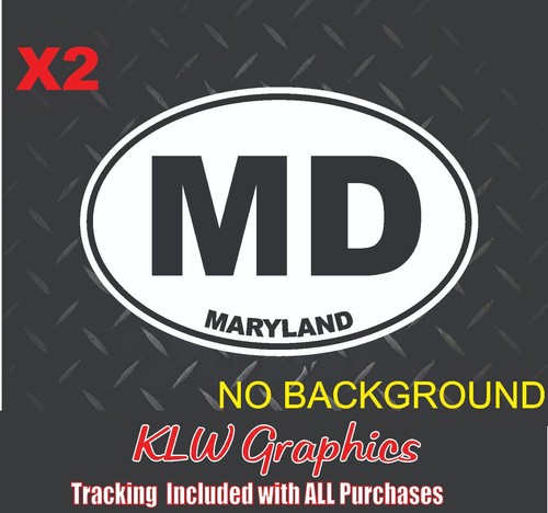 Maryland Oval Vinyl Decal Sticker State Car Diesel Truck Home MD USA ...