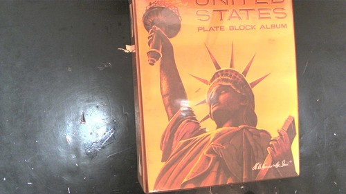 1930-59 United States Plate Block Stamp Album M OG Mounted rev uncked ...