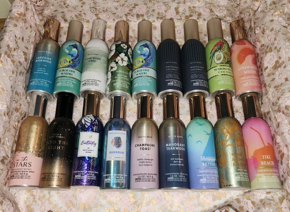 Bath & Body Works + White Barn Concentrated Room Spray Home Fragrance ...