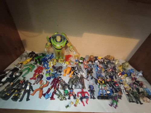 100 x vintage Retro Toy Bundle 90s Figures Toys Job Lot children's ...