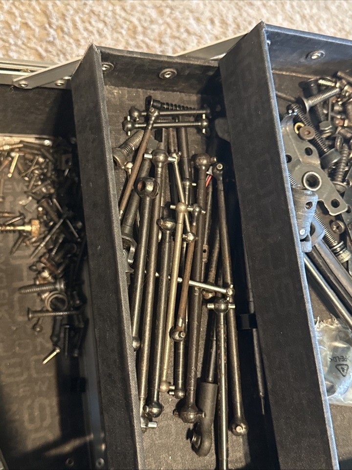 Used RC Car Nitro HPI Losi Traxxas ESC Servo Driveshaft Screws Parts ...