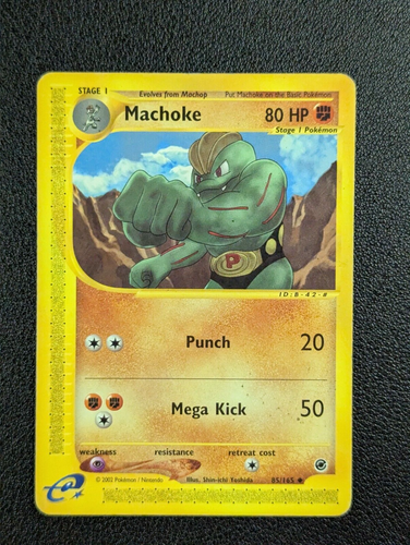 Machoke Expedition 85/165 Regular Uncommon Pokemon Trading Card TCG | eBay