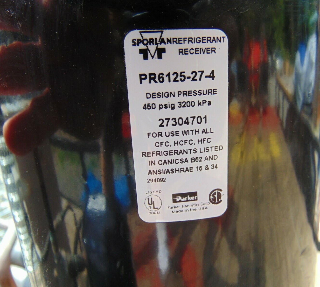 3 PH, Copeland Compressor, 26800 BTU (230V), Parker Receiver,Heatcraft ...