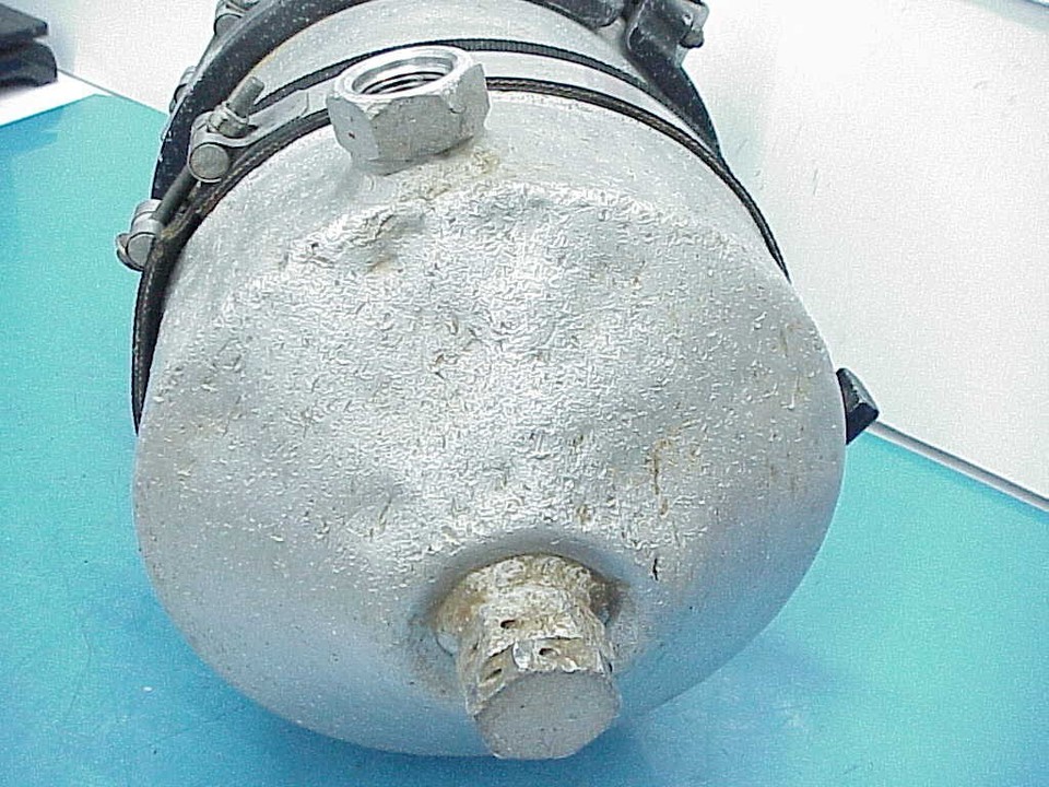 Patterson Aluminum 3 Gallon Dry Sump Oil Tank & Mounting Brackets NHRA ...