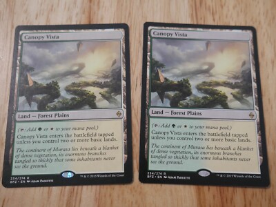 LP - MTG - Canopy Vista - Battle for Zendikar - Magic the Gathering ...