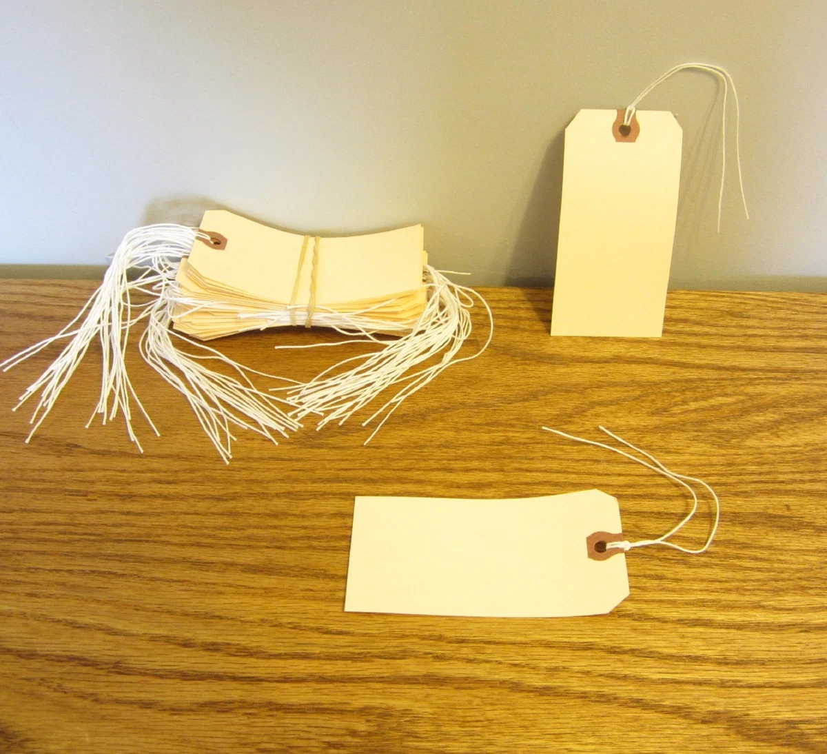 Blank Scrapbook Tag