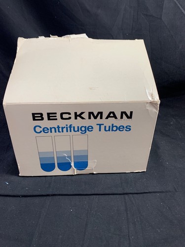 BECKMAN COULTER 34mL Centrifuge Tubes 25x76mm Thinwall Ultra-Clear 49 ...