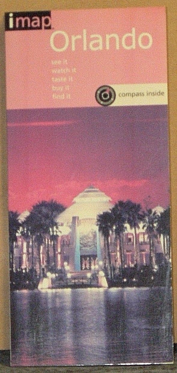 2000 Compass Imap Laminated Map of Orlando Florida | eBay