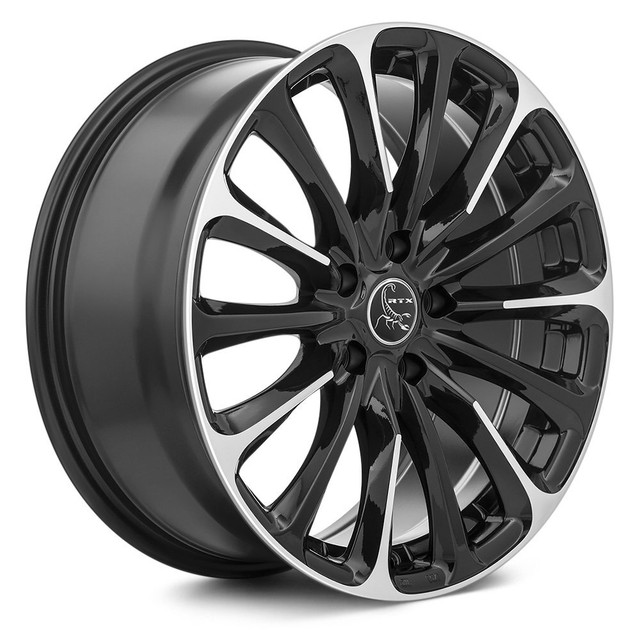 RTX Poison 7.5x17 Black Machined Rim for sale online | eBay