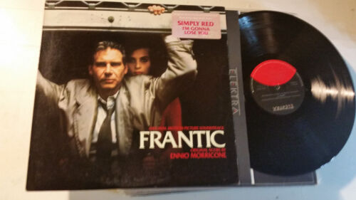 ENNIO MORRICONE Frantic OST LP Elektra soundtrack PROMO 60782-1 US 1988 ...