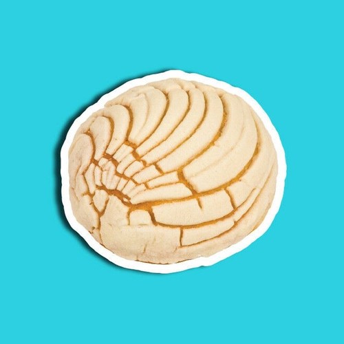 Concha Sticker, Includes Two (2) Stickers, Bread, Concha, Cute, Decal ...