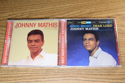 JOHNNY MATHIS Good Night Dear Lord CD Pair 1996 Columbia 40th Anniv ...